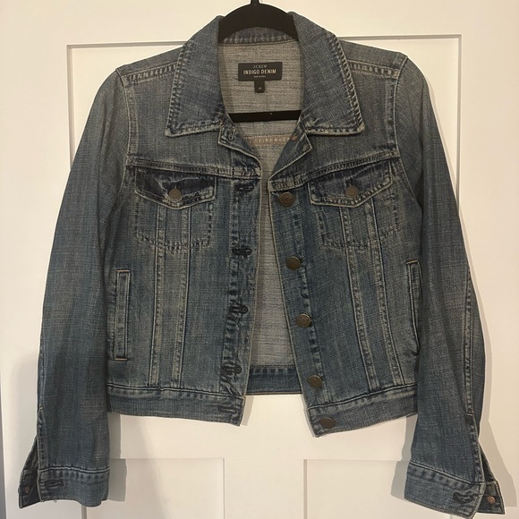 J. Crew | Jackets & Coats | J Crew Indigo Denim Jacket | Poshmark